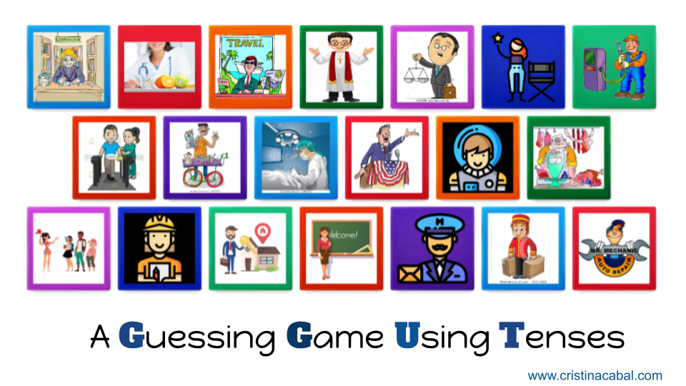 A Guessing Game Using Tenses Blog De Cristina