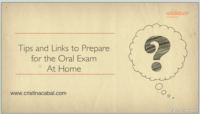 Tips and Links to Prepare for the Oral Exam at Home | Blog de Cristina