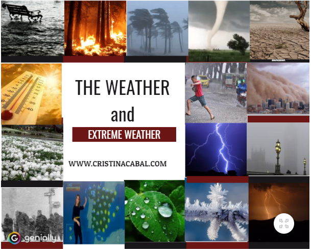 Playing with Images: Extreme Weather Vocabulary | Blog de Cristina