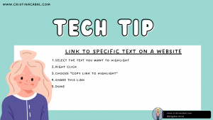 Blog de Cristina | Digital Tools and Ideas to Transform Education